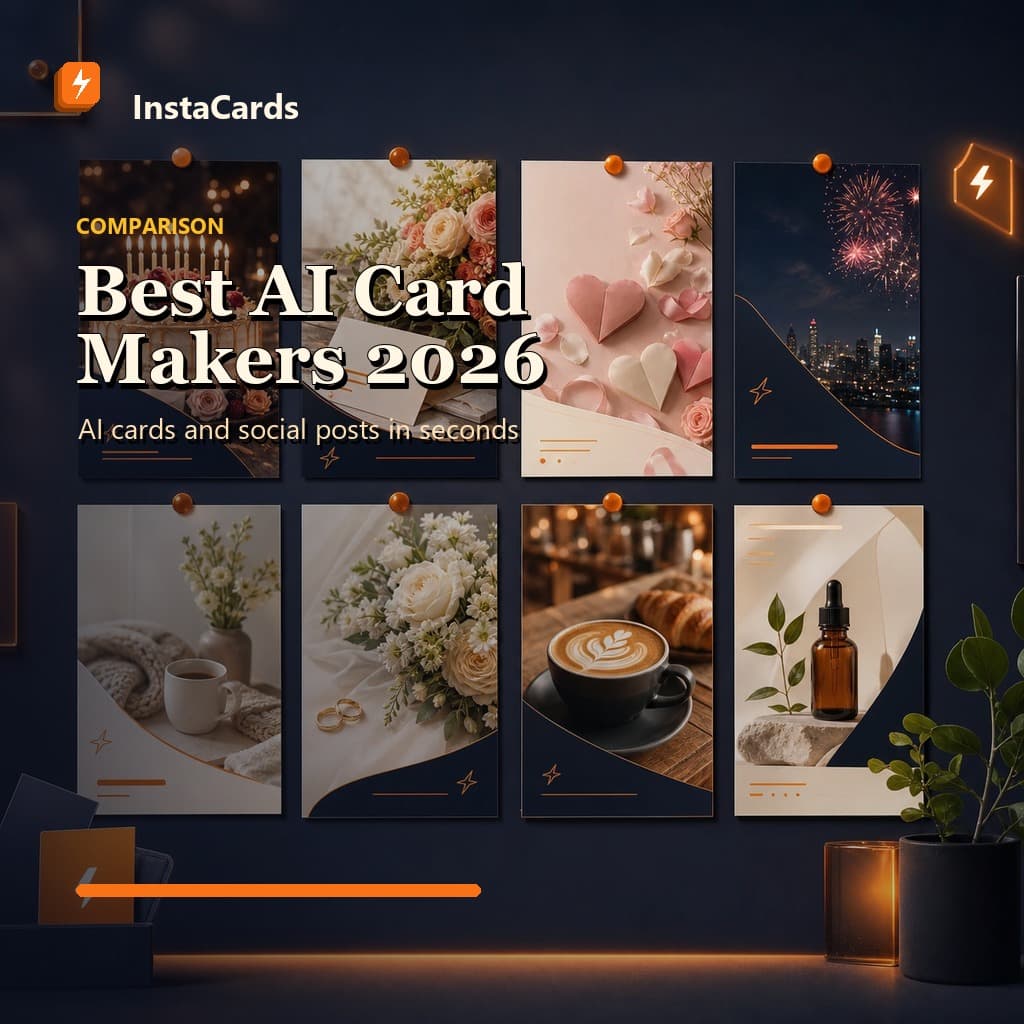 Best AI Card Makers in 2026 — Honest Comparison | Instacards